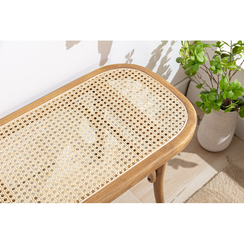 Bay Isle Home Barnicle Wood Bench & Reviews | Wayfair