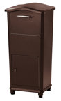 Architectural Mailboxes Elephantrunk Parcel Drop Box 2 Door Front Load ...