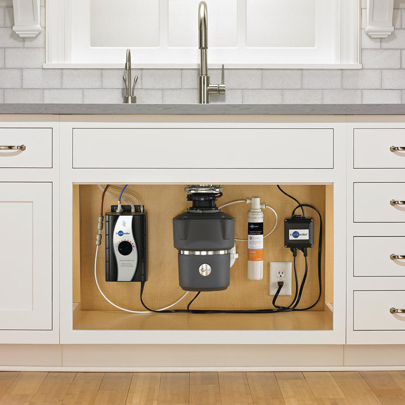 InSinkErator PRO Cover Control Plus 7/8 HP Batch Feed Garbage Disposal ...