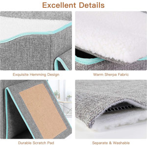 Tucker Murphy Pet™ Brystin Square Cat Bed & Reviews | Wayfair