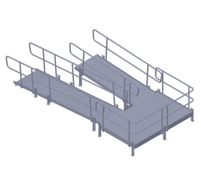 Prairie View Industries Ramp to Switchback Landing to Rise | Wayfair