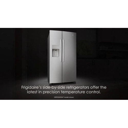 Frigidaire Gallery 22.3 Cu. Ft. 33" Standard Depth Side By Side ...