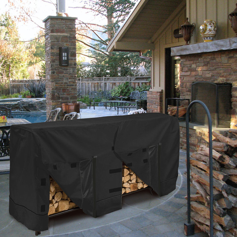 Rebrilliant 24'' W x 96'' D Log Store Cover | Wayfair