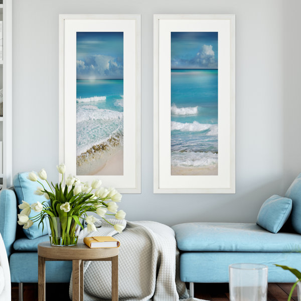 Highland Dunes Simply Caribbean - 2 Piece Picture Frame Photograph ...