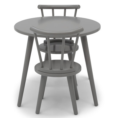 Delta Children Kids Solid Wood Round Play Table and Chair Set & Reviews ...
