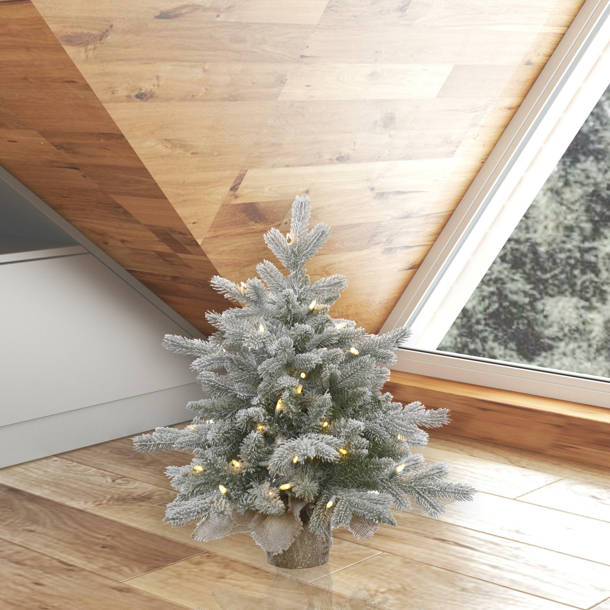 The Holiday Aisle® Frosted Sable Pine Artificial Christmas Tabletop ...