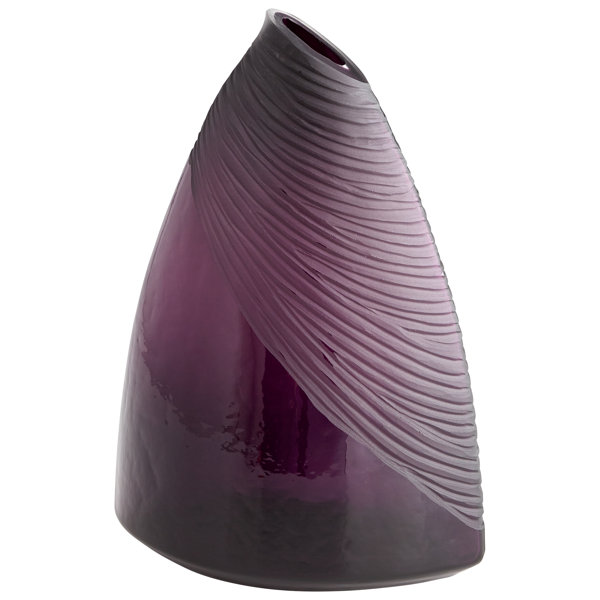 Cyan Design Amethyst Glass Table Vase & Reviews | Wayfair