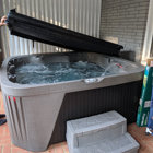 AquaRest Spas, powered by Jacuzzi® pumps Deluxe Storage Step & Reviews ...