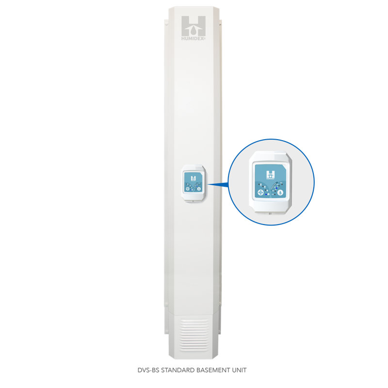 Humidex Basement Digital Ventilation System 95.5" H Dehumidifier ...