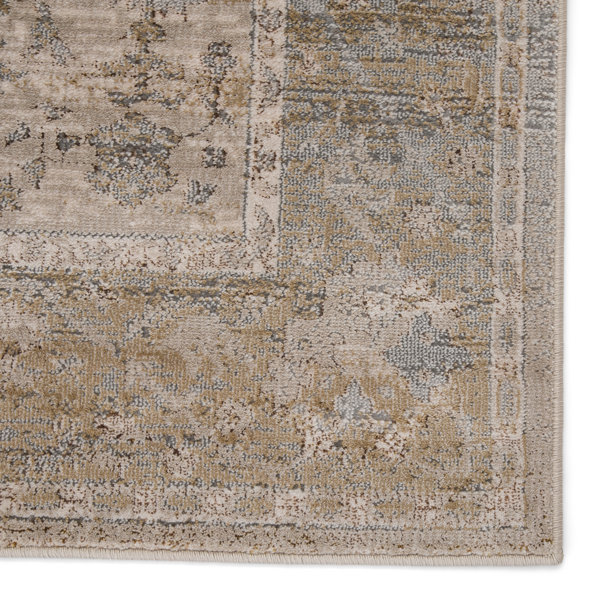 Birch Lane™ Lynnette Gray/Beige Rug & Reviews | Wayfair
