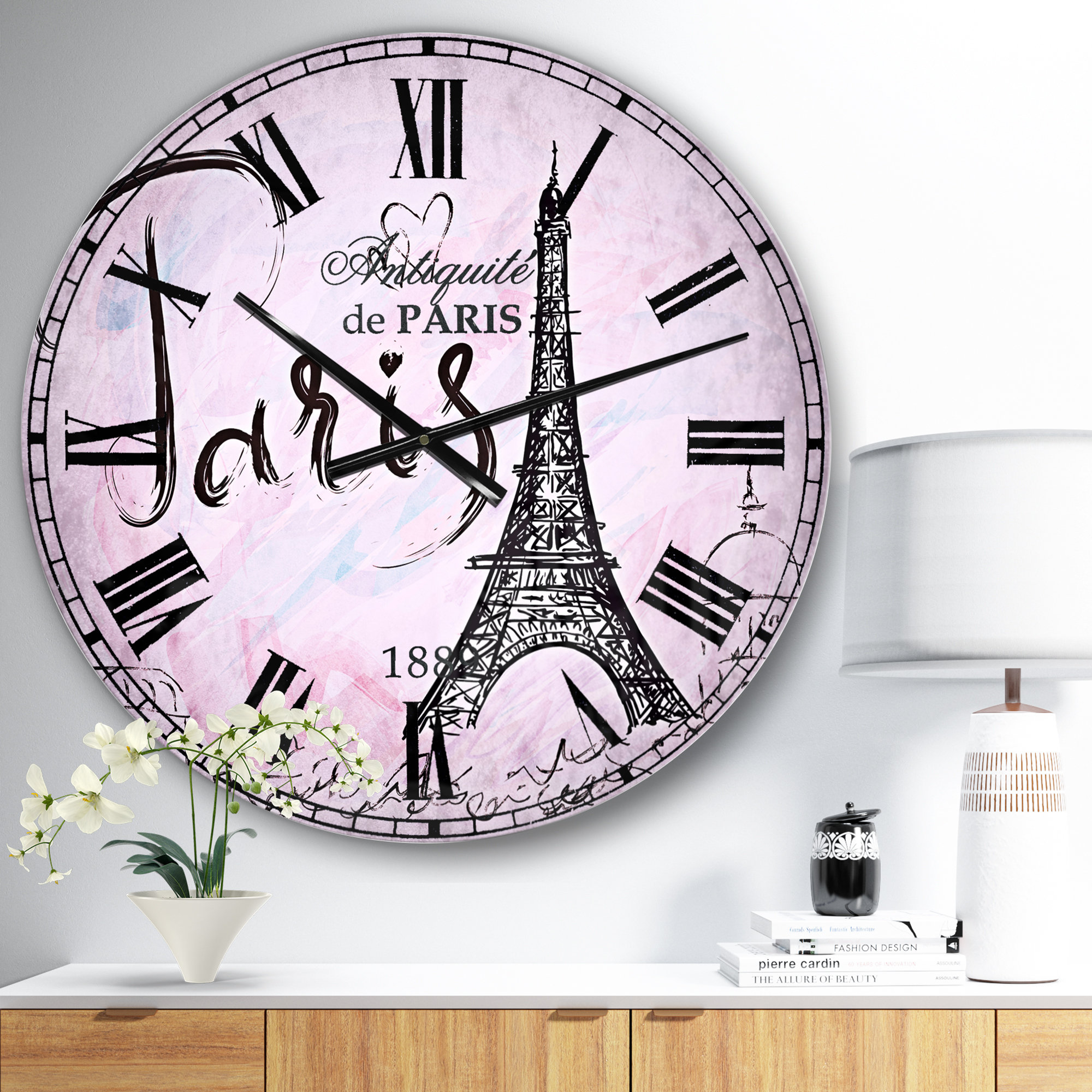 East Urban Home Illustration with Paris Eiffel Tower - French Country ...
