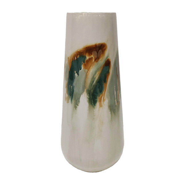 Ivy Bronx Towson Handmade Metal Table Vase | Wayfair