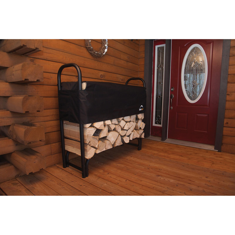 ShelterLogic 15.5'' W Metal Log Rack & Reviews | Wayfair