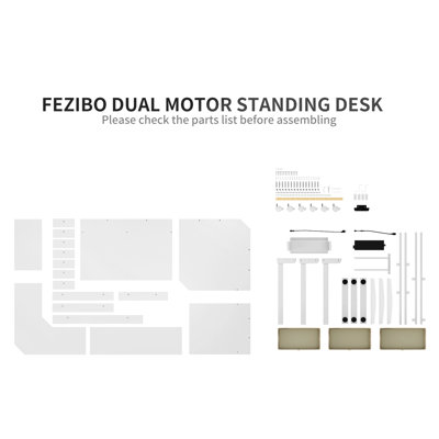 FEZIBO Color 63'' Desk & Reviews | Wayfair