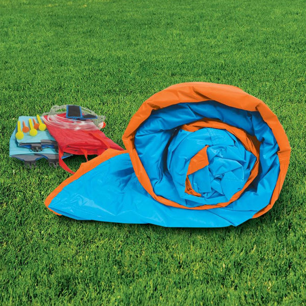 Banzai Sidewinder Falls Inflatable Outdoor Adventure Splash Water Park ...