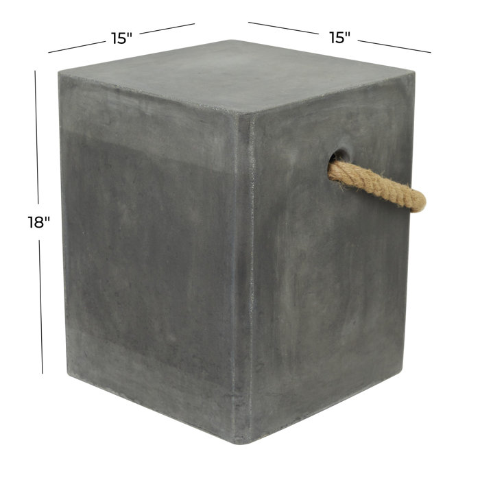 Longshore Tides Barrville Concrete Garden Stool & Reviews | Wayfair