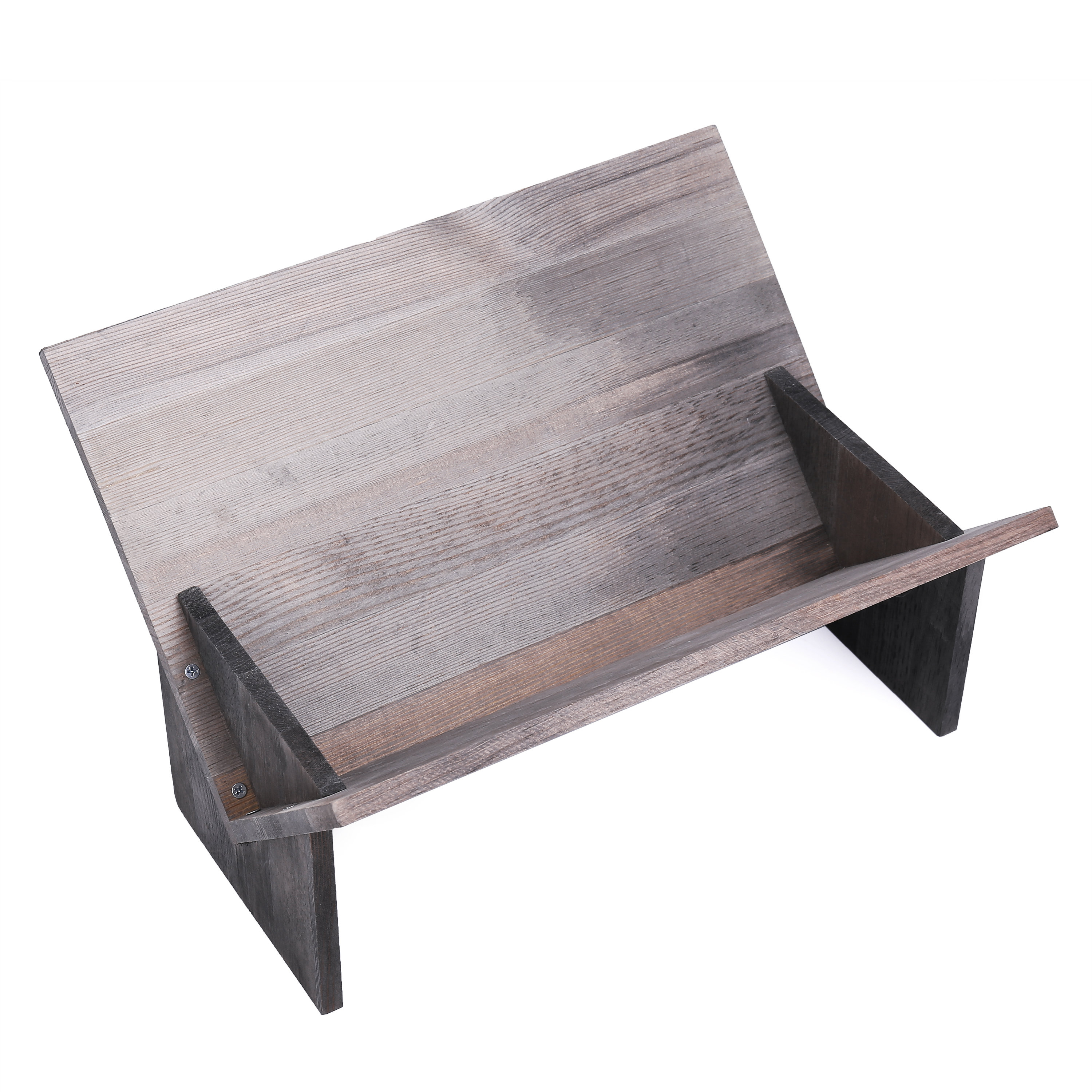 Gracie Oaks Orkin Tilted Desktop Organizer Display Bookshelf & Reviews ...