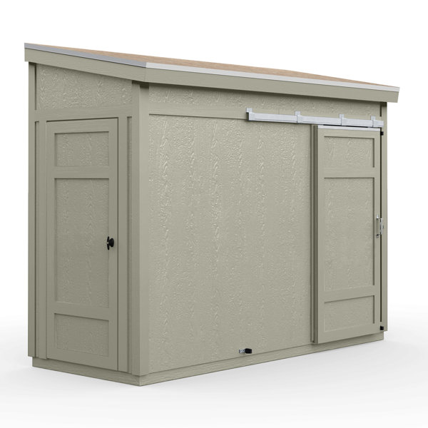 Handy Home Cambria 10 ft. W x 4 ft. D Wood Lean-To Storage Shed | Wayfair