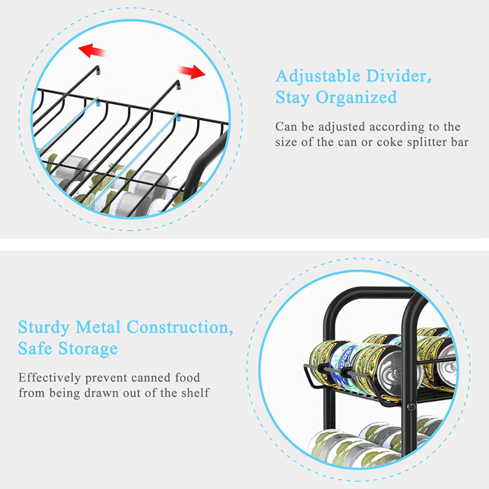 The Twillery Co.® Zampa 7-Tier Can Organizer & Reviews | Wayfair