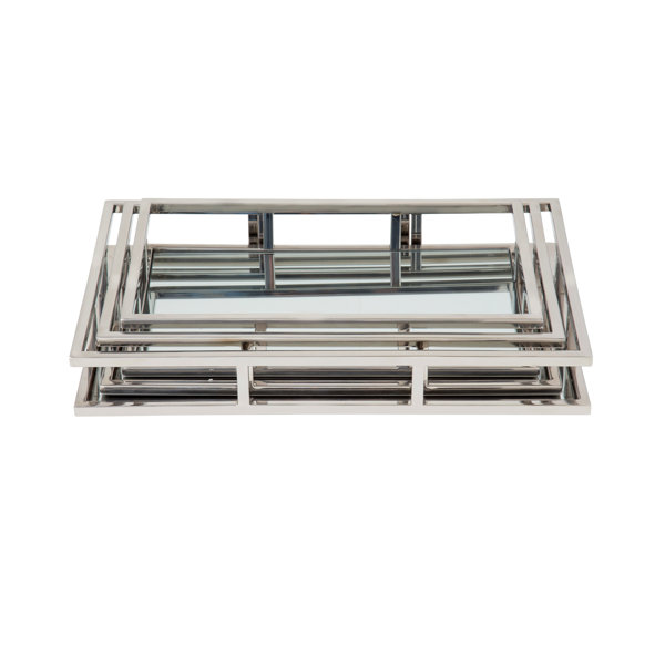 Zipcode Design Aguon Tray - Set of 3 | Wayfair.co.uk