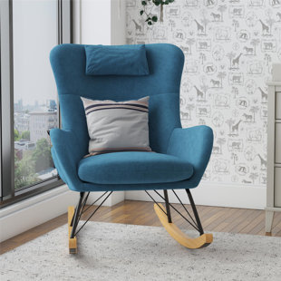 Wayfair | Blue Rocking Chairs You'll Love in 2022