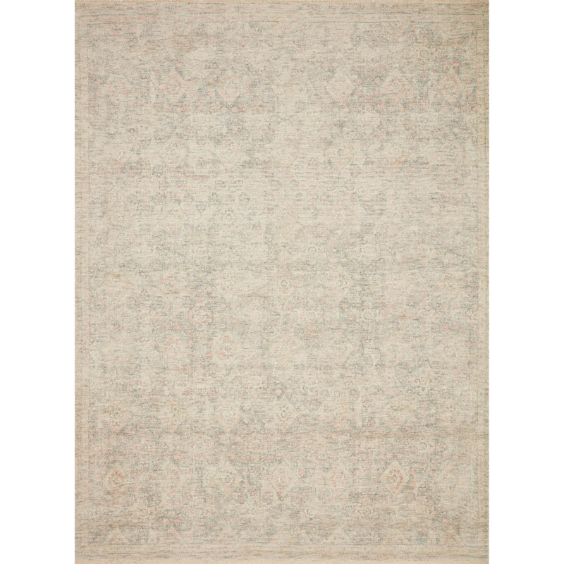 Joss & Main Amanda Handmade Flatweave Navy/Ivory Rug | Wayfair