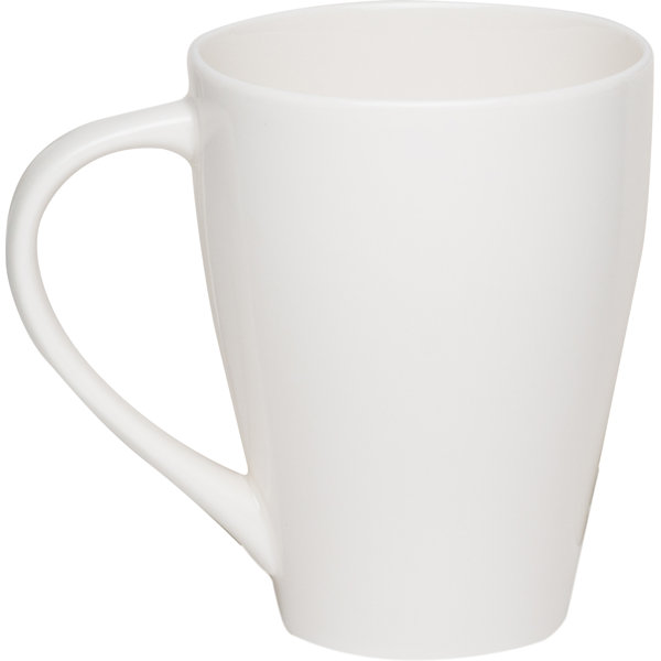 Red Vanilla Whisper White Porcelain Coffee Mug & Reviews | Wayfair