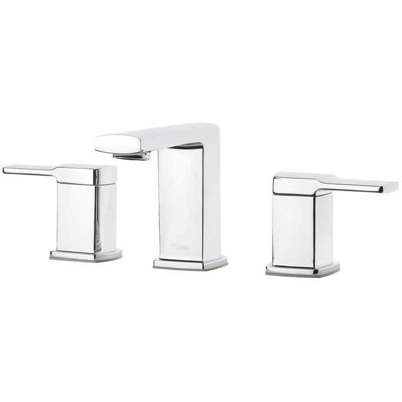 Pfister Deckard Widespread Faucet Bathroom Faucet with Drain Assembly ...