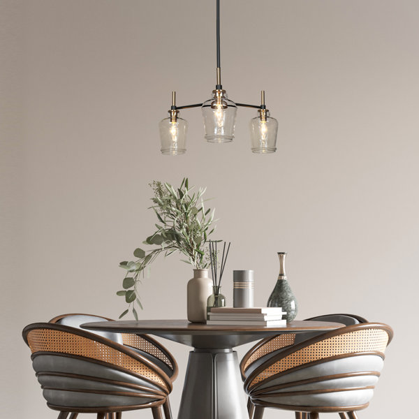 Longshore Tides Aavah 3 - Light Dimmable Chandelier | Wayfair