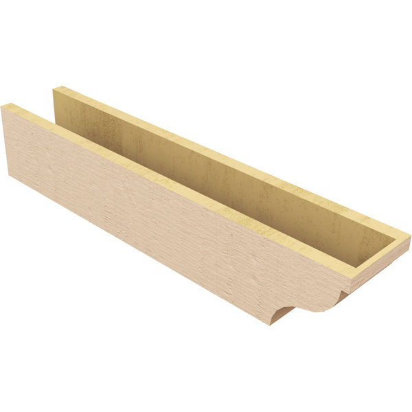 PCI Enterprises Rfturgar Garner Woodgrain 9" H x 35" W x 9" D Corner ...