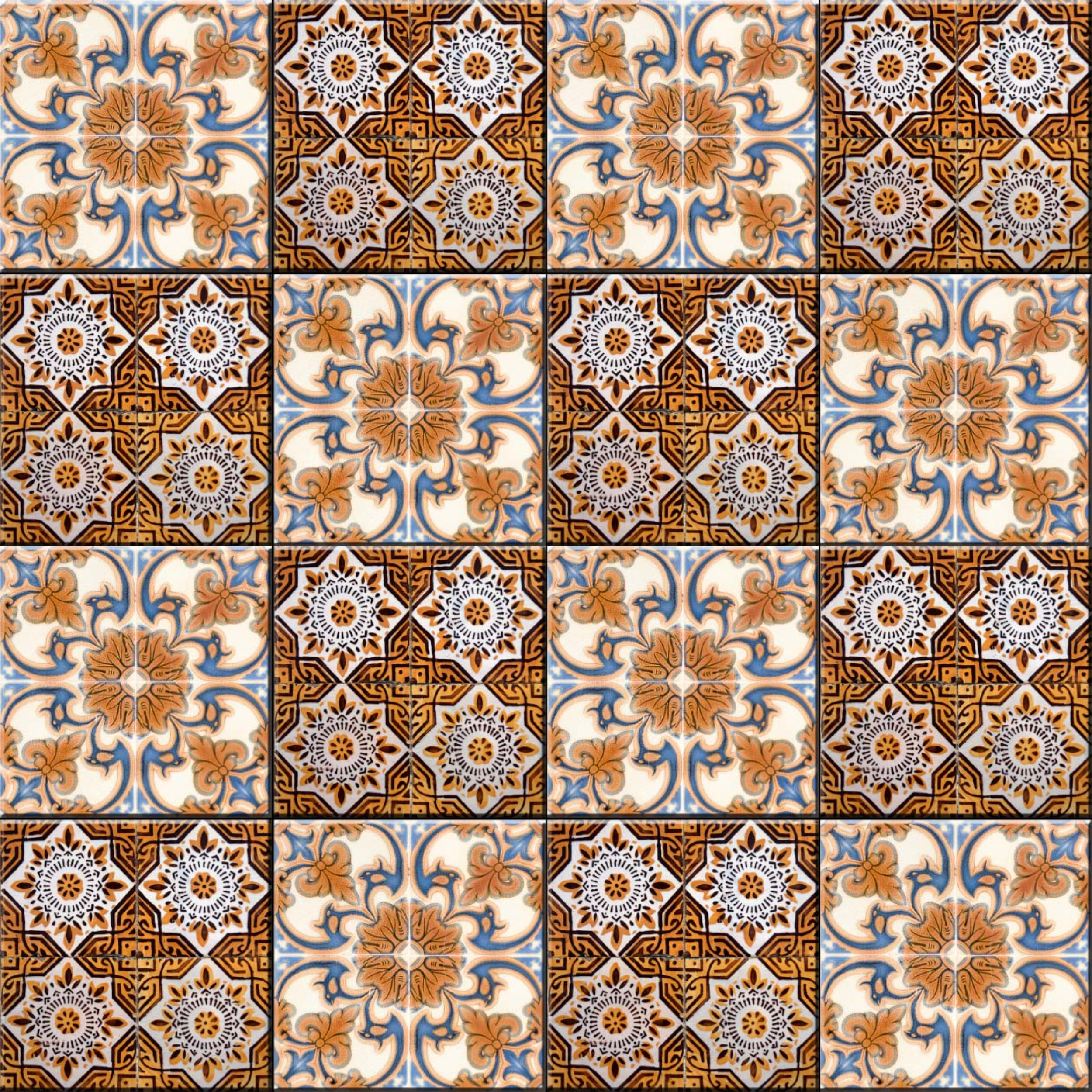 HomeRoots 5" x 5" Vinyl Peel & Stick Mosaic Tile | Wayfair