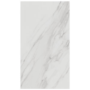 Supreme Tile Natural Deluxe 18" x 36" Porcelain Marble Look Wall ...