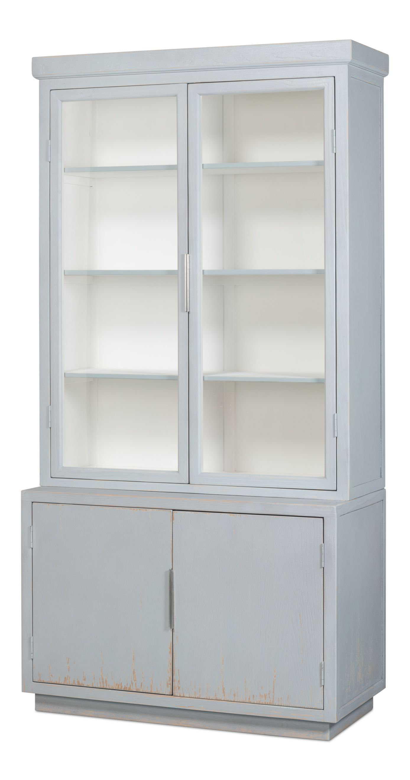 Sarreid Ltd Maldives 92'' H x 48'' W Solid Wood Standard Bookcase | Wayfair