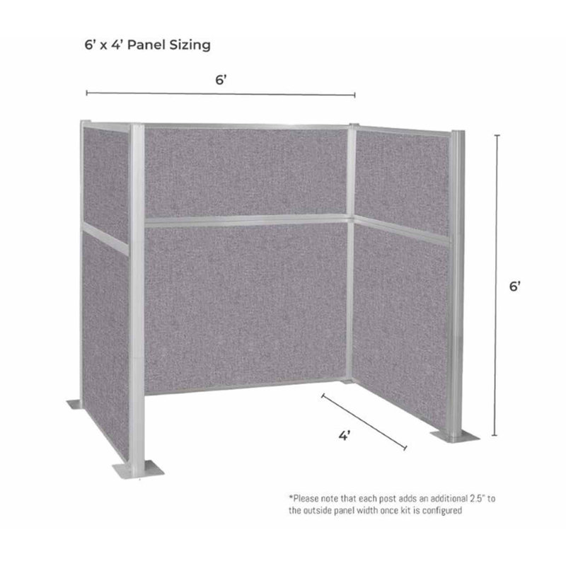 Versare Pre-Configured Hush Panel Electric Cubicle | Wayfair