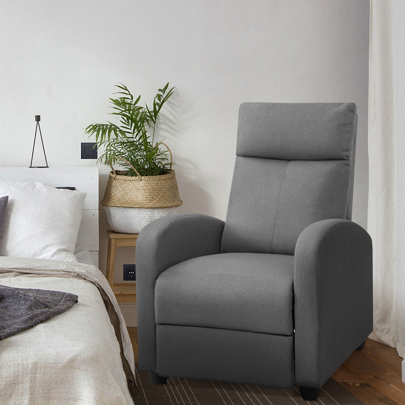 Red Barrel Studio® Neecy Upholstered Recliner & Reviews | Wayfair