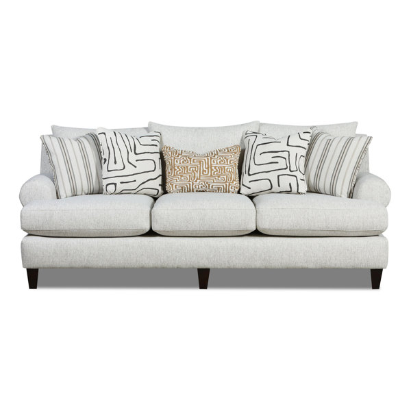 Southern Home Furnishings 98'' Upholstered Sofa | Wayfair