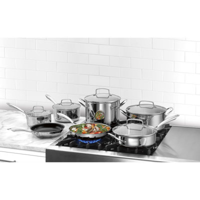 Cuisinart 12 Piece Stainless Steel Cookware Set | Wayfair