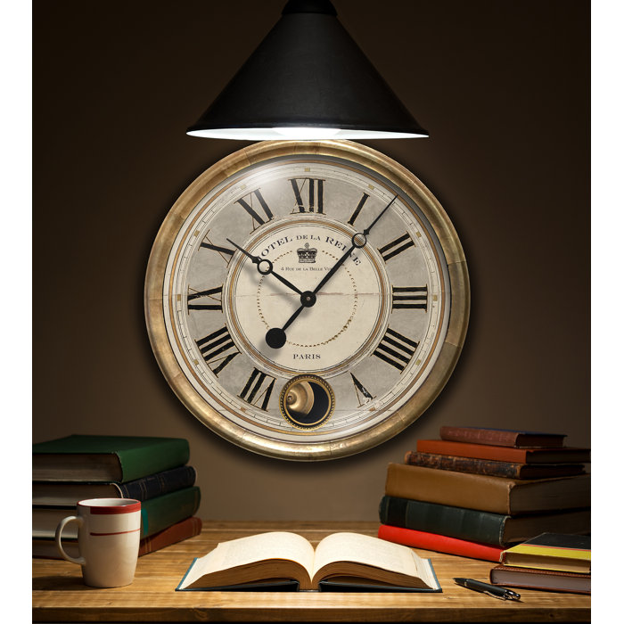 One Allium Way® Mcgrail Metal Wall Clock & Reviews | Wayfair