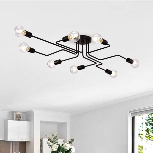 Wade Logan® Hewett 10 - Light Dimmable Chandelier & Reviews | Wayfair