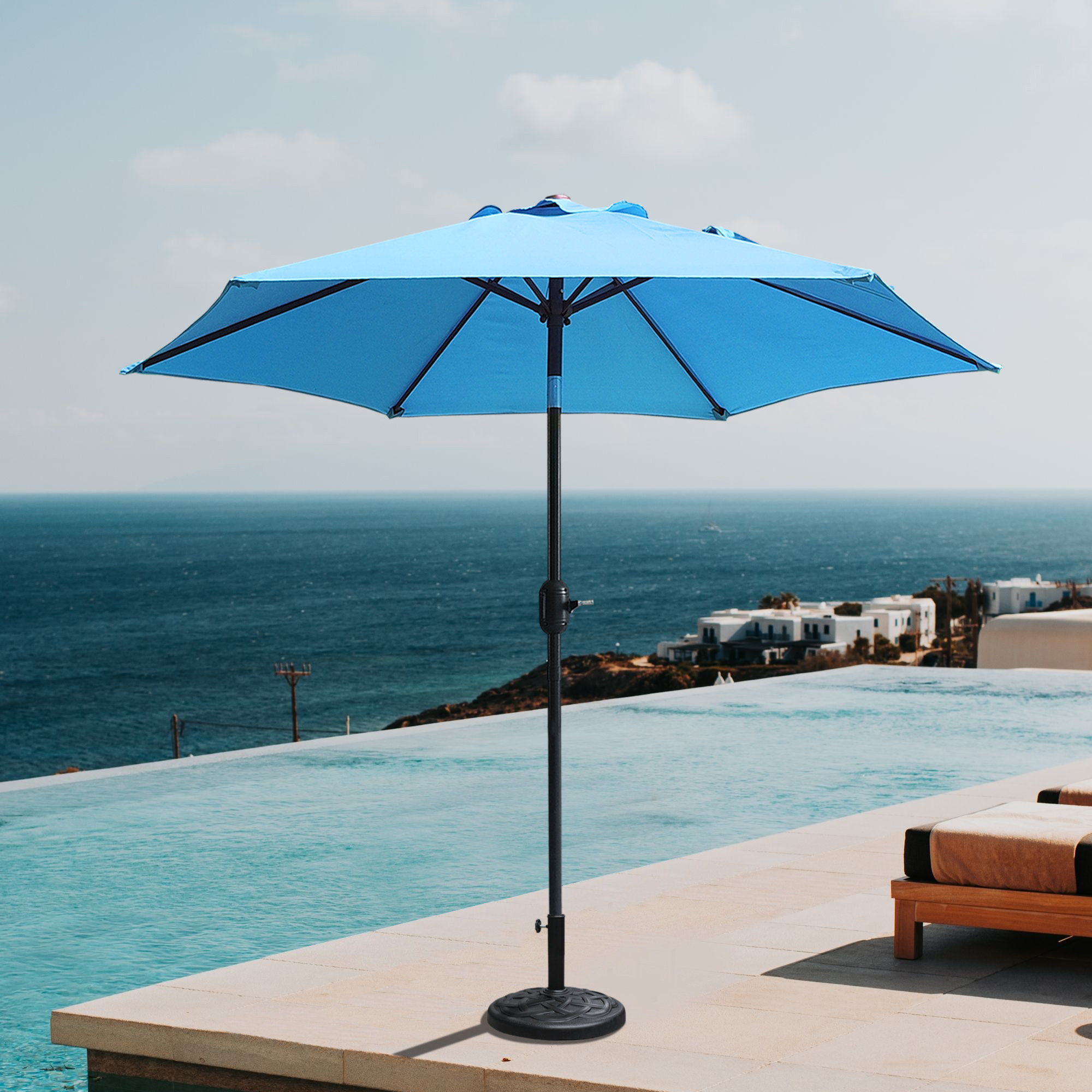 Arlmont & Co. Netha 90'' Market Umbrella | Wayfair