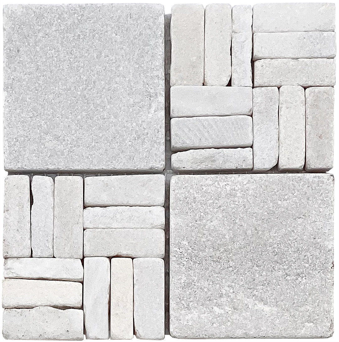 Intrend Tile 2" x 4" Quartzite Mosaic Wall Floor Use Tile | Wayfair