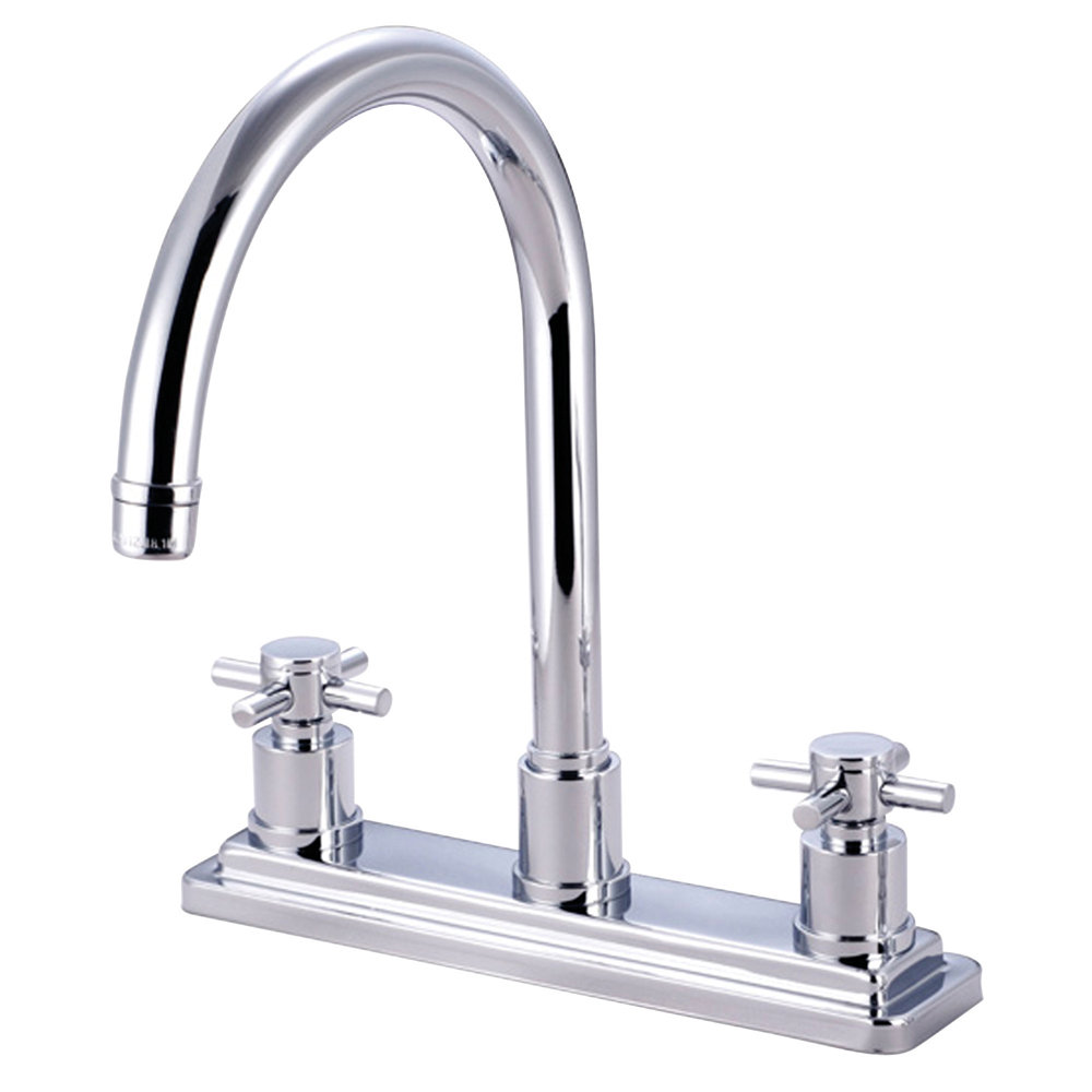 Elements of Design Concord Double Handle Kitchen Faucet | Wayfair