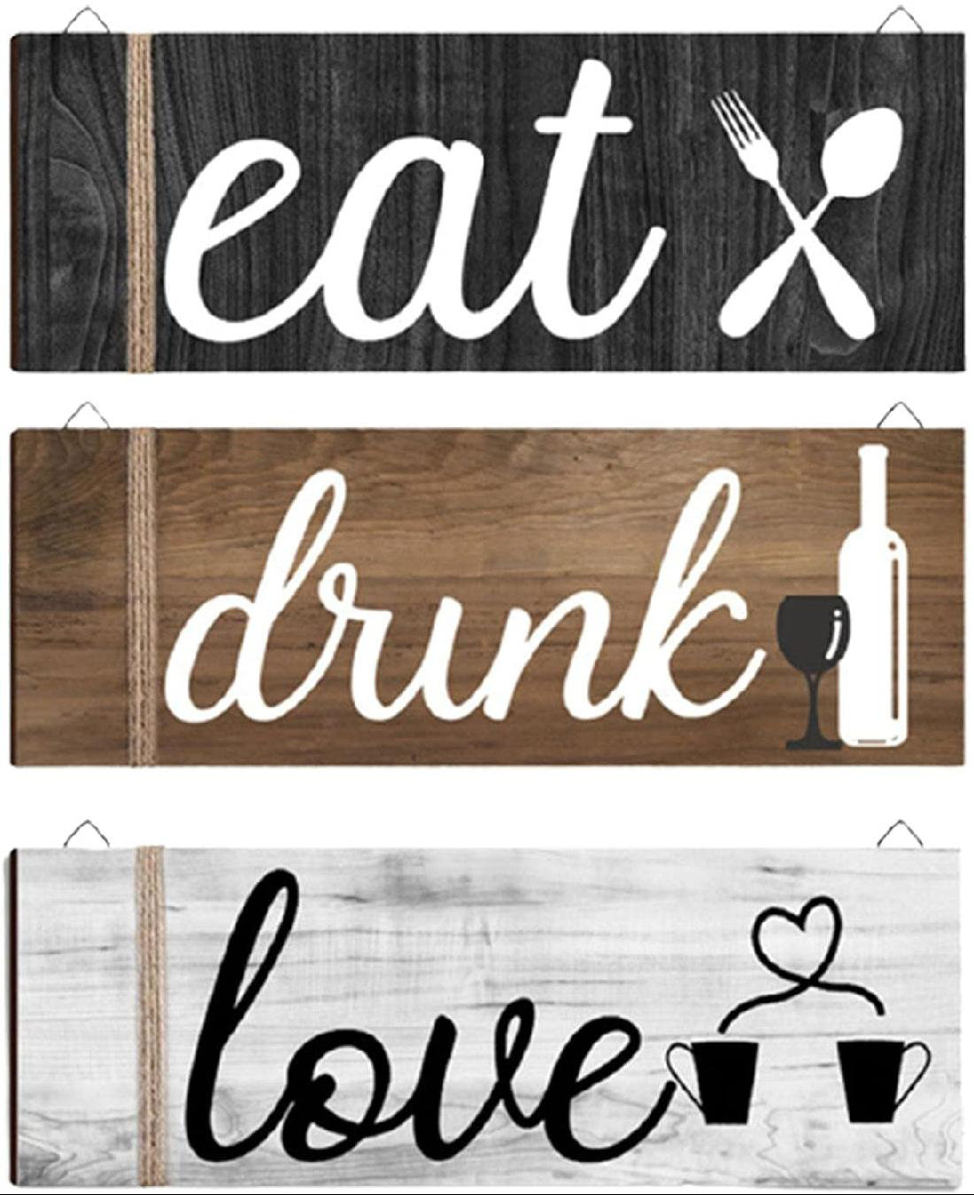 Trinx 3 Piece Logo Wall Décor Set | Wayfair