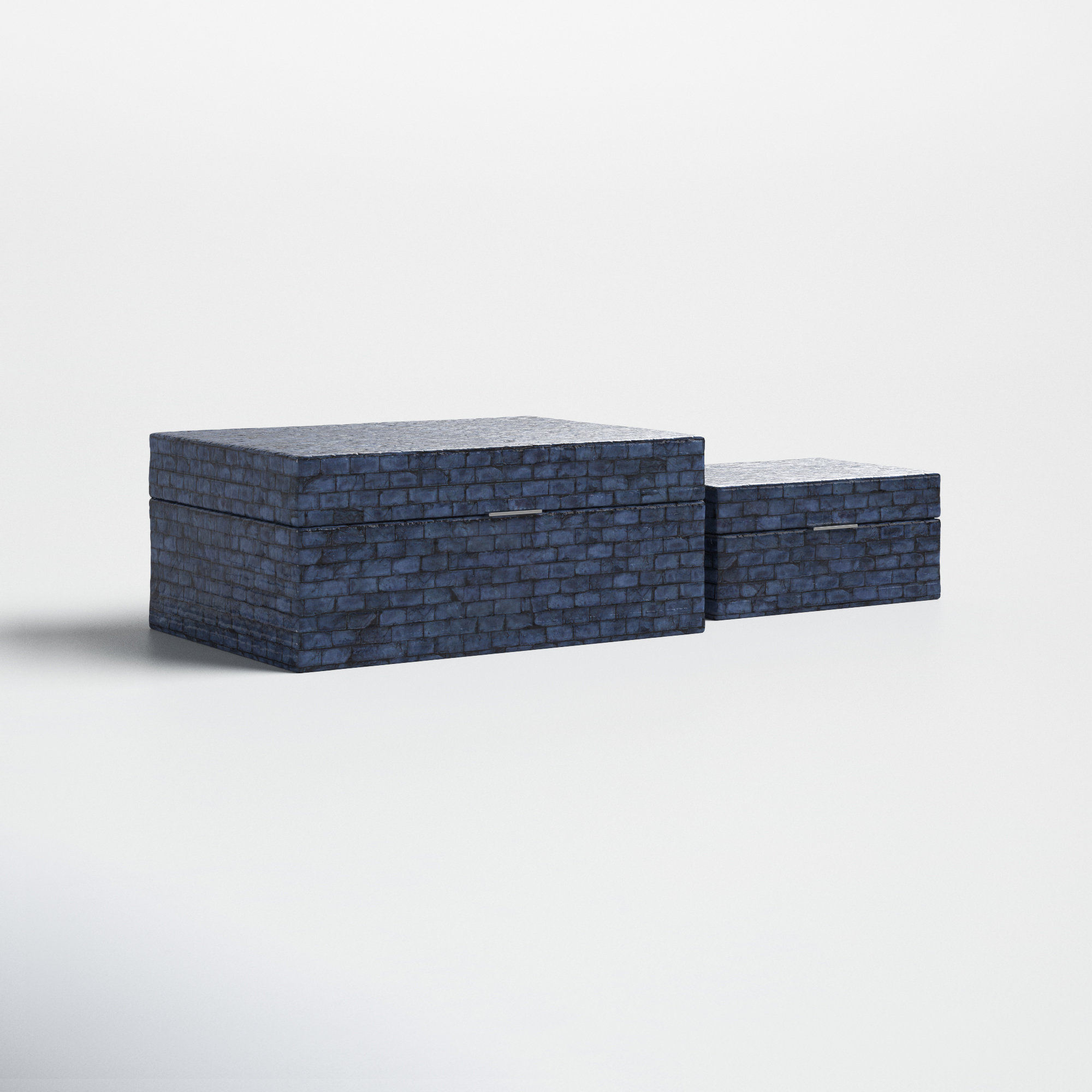 Joss & Main Mandy Shell 2 Piece Decorative Box Set & Reviews | Wayfair