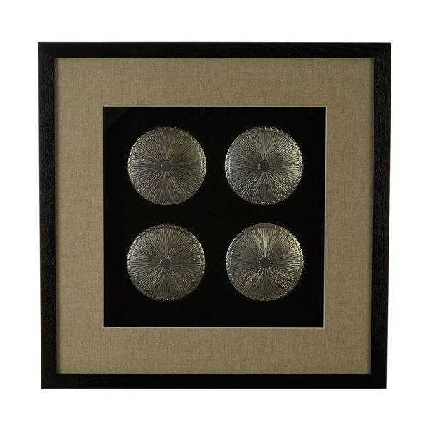 Symple Stuff Framed Disc Wall Décor | Wayfair.co.uk