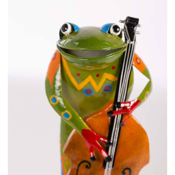 Wind & Weather Frog Musician | Wayfair