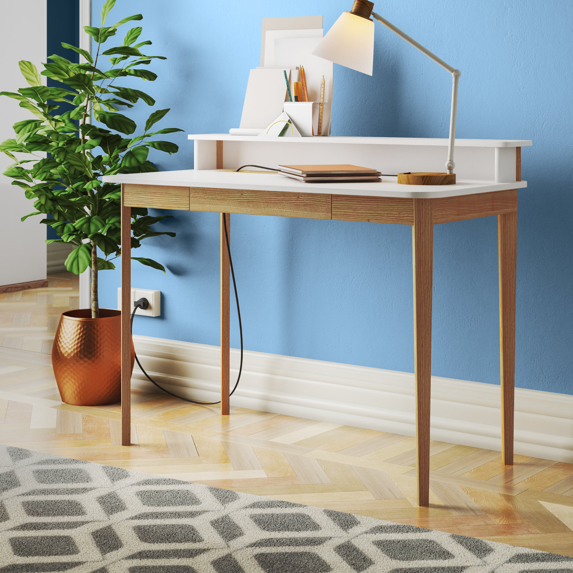 Zipcode Design Leonard Desk & Reviews | Wayfair.co.uk