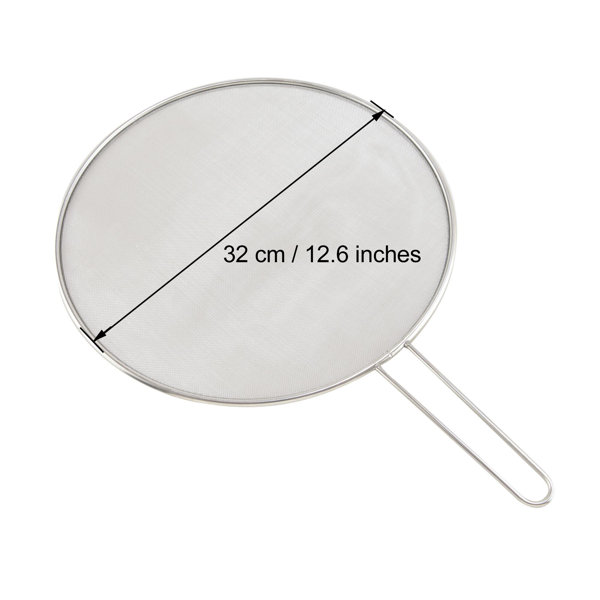 Cuisinox Stainless Steel Splatter Screen with 12.5'' Diameter & Reviews ...