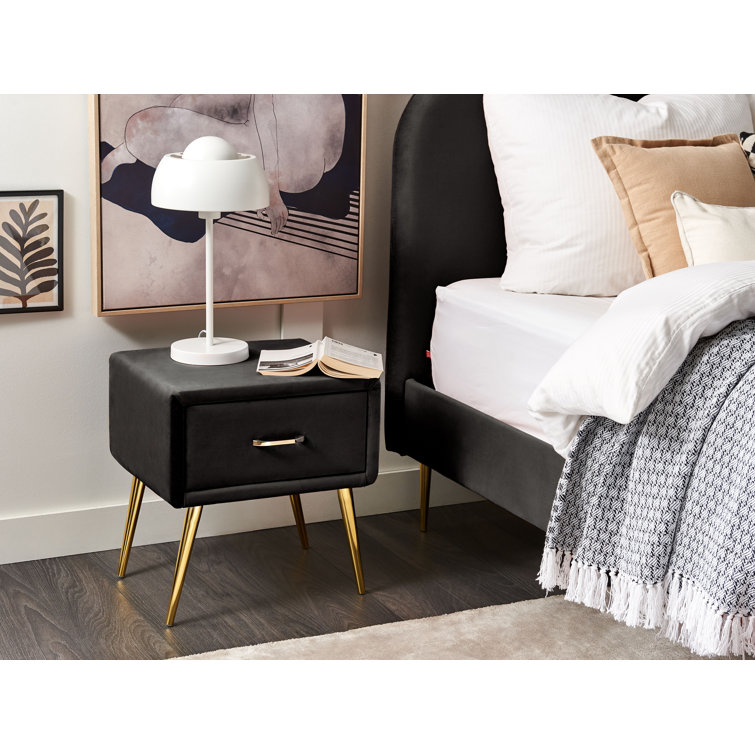 Fairmont Park Flossie Solid + Manufactured Wood Bedside Table | Wayfair ...