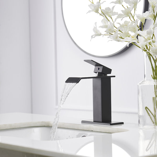 Symple Stuff Almeta Single Hole Bathroom Faucet & Reviews | Wayfair